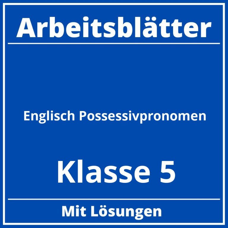 Arbeitsblätter Englisch Klasse 4 Feelings PDF